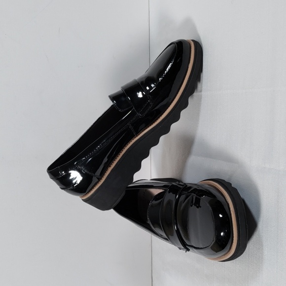 Clarks | Shoes | 204 Clarks Black Patent Ultimate Comfort Collection ...